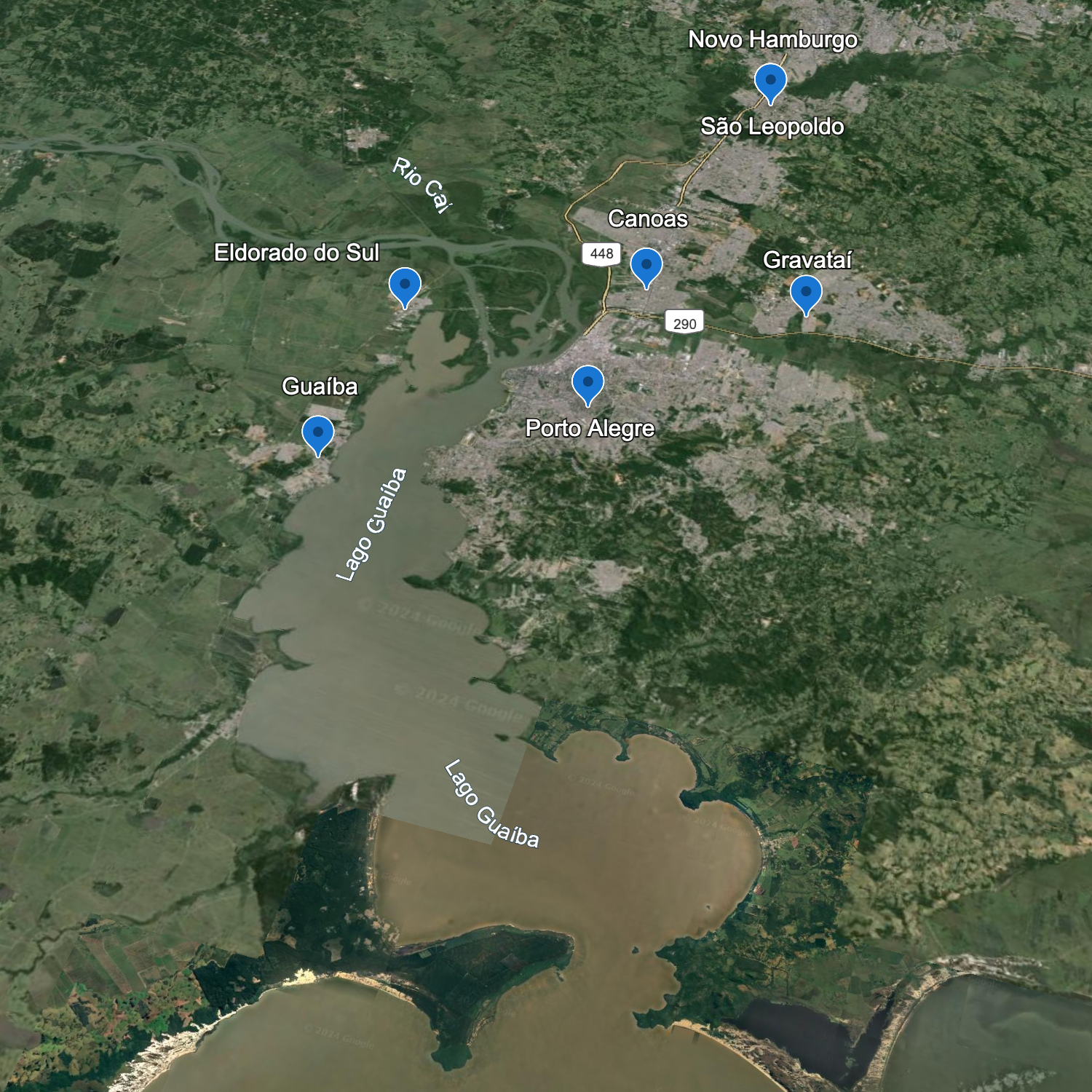 Nível do Rio Uruguai (São Borja/RS) agora em tempo real ao vivo